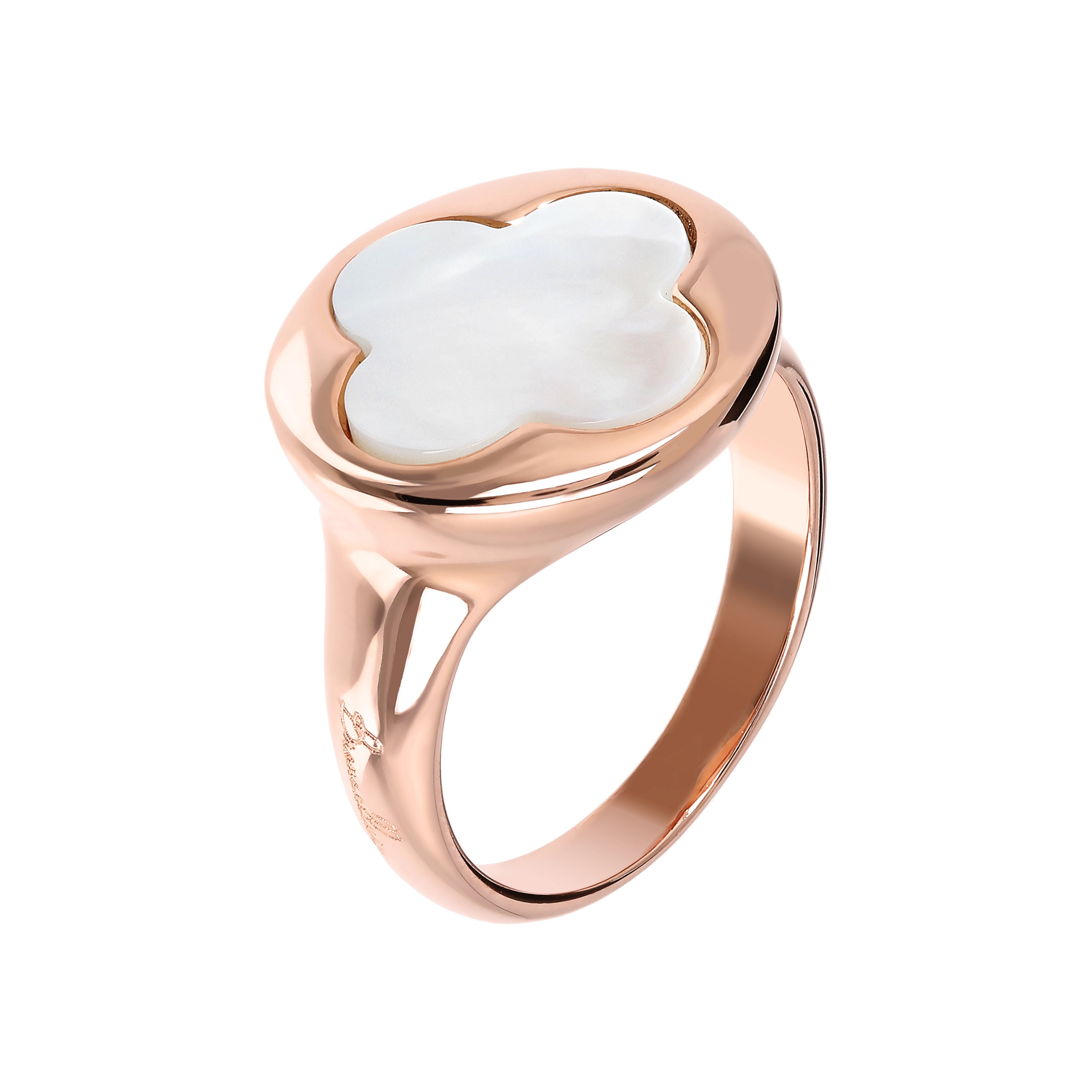 Bronzallure Four Leaf Clover ring Watch Direct
